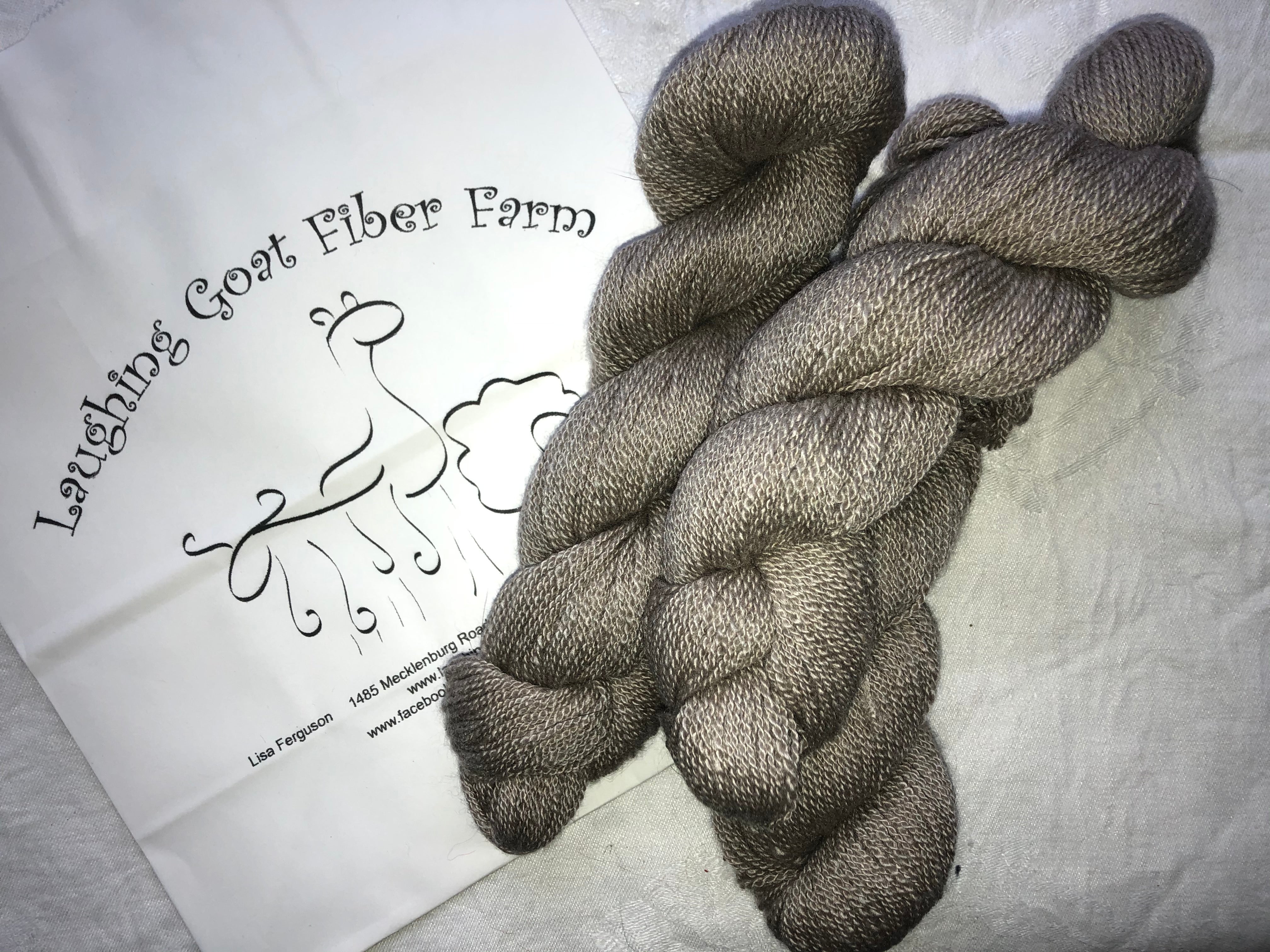 Yarn! 100% Cashmere Yarn from our farm! – Laughing Goat Fiber Farm